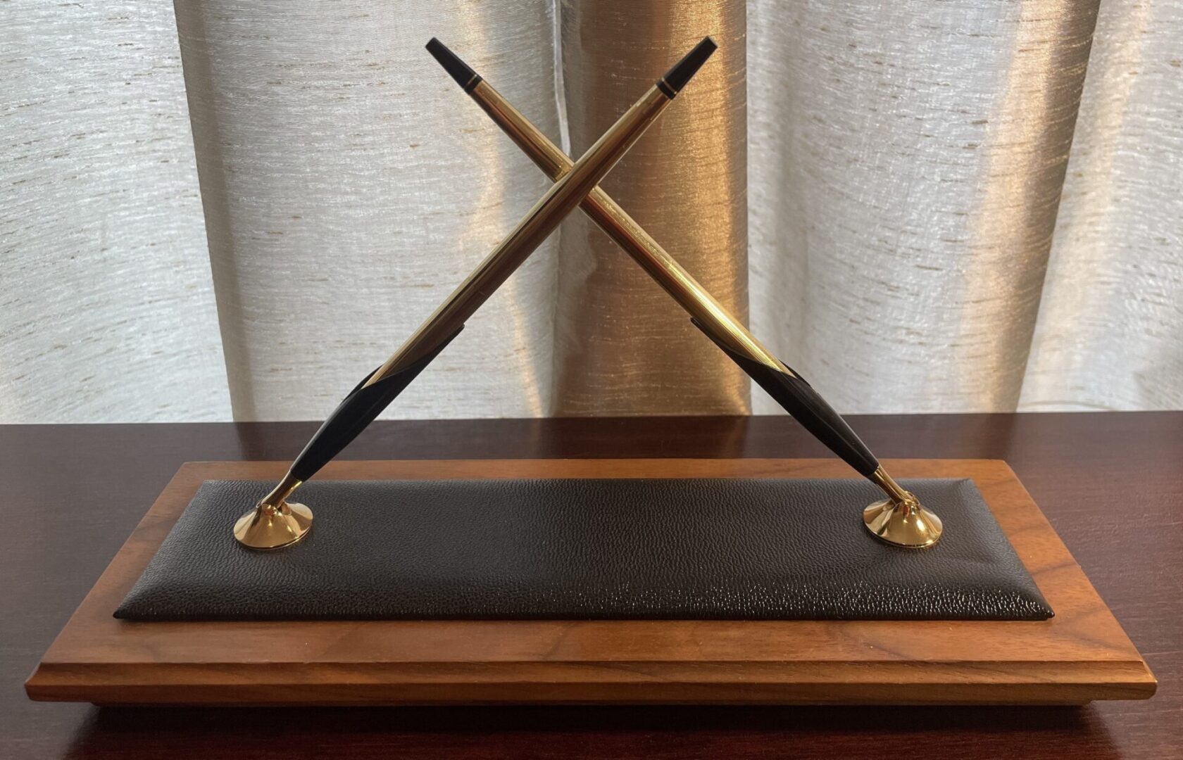 Pens and Pencils: Cross Classic Century Walnut and Leather ...