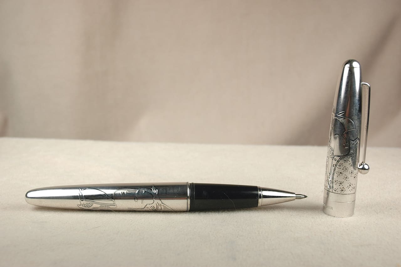 Pre-Owned Pens: Namiki Silver People - ThePenMarket.com